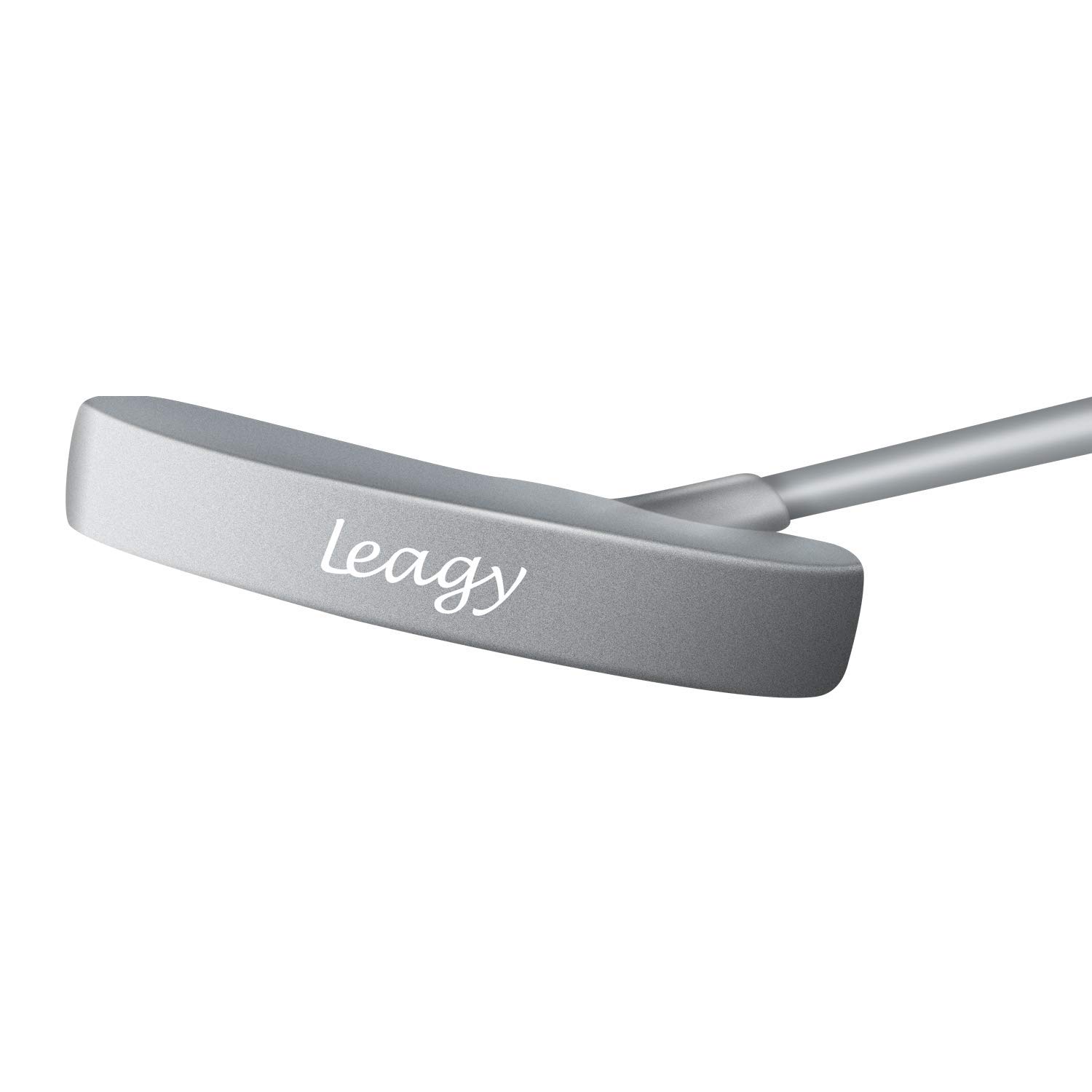 LEAGY Timeless Classic Golf Putter 35" Length - Putt Putt Style Two-Way Head and Premium Rubber Grip for Male & Female Right or Left Handed Golfers