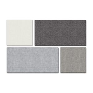 acoustic design works - mondrian kit of acoustic panels – 73” x 49” x 1”