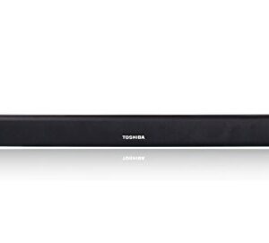 Toshiba 2.0 Channel Bluetooth Soundbar TV Speaker: Sound Bar with Optical, AUX, USB Inputs & Remote Control