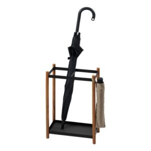 YAMAZAKI home Plain Umbrella Stand Black,