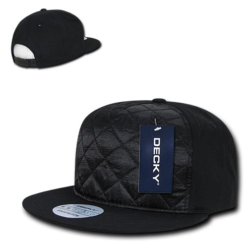 DECKY Quilted 5 Panel - Black