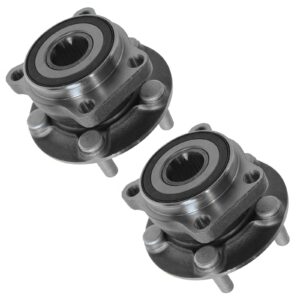 Front Wheel Hub & Bearing Pair Set for 05-11 Legacy Outback