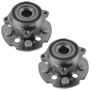 TRQ Rear Wheel Hub & Bearing Driver & Passenger Pair for MDX ZDX Pilot 4WD 4x4