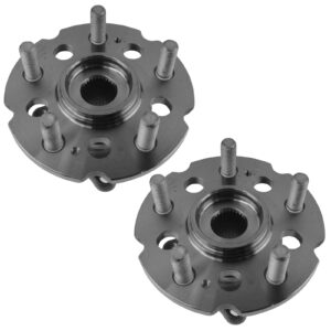 TRQ Rear Wheel Hub & Bearing Driver & Passenger Pair for MDX ZDX Pilot 4WD 4x4