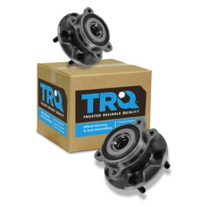 trq front wheel hub & bearing lh left & rh right pair set of 2 for rav4 rav-4 tc