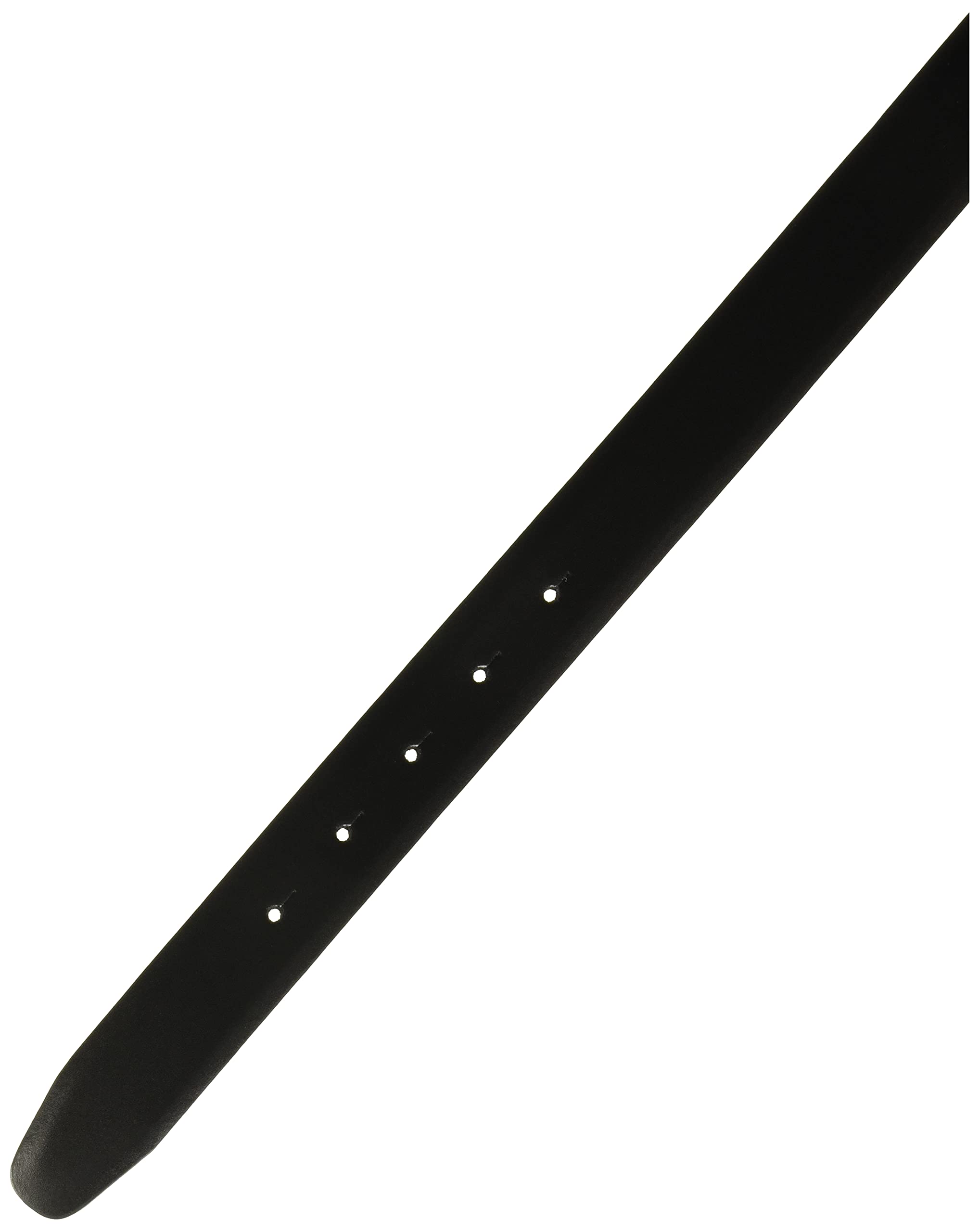 Hugo Men's Baldwin Plaque Leather Belt Black 85 (US M 32)