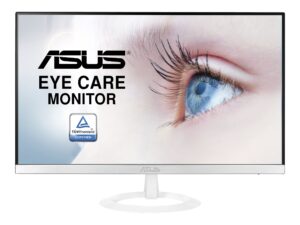 asus vz239h-w 23” full hd 1080p ips hdmi vga eye care monitor (white)