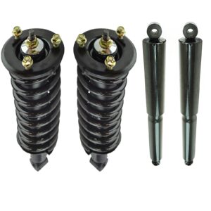 Complete Loaded Strut Shock Absorber Kit Front Rear 4pc for Nissan Frontier