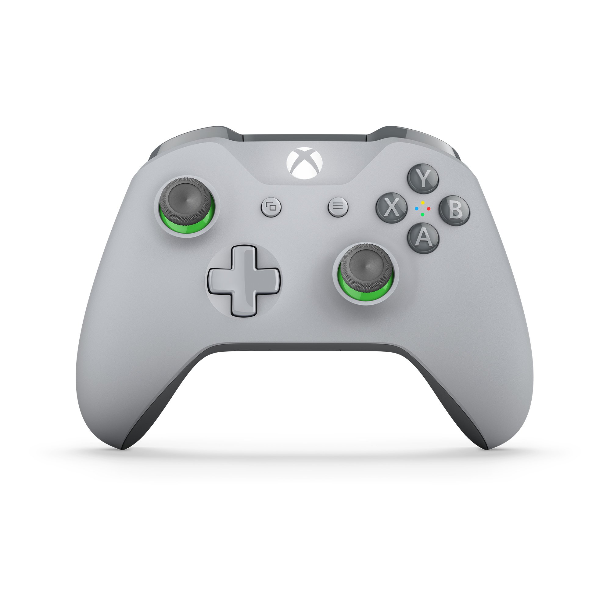 Microsoft Wireless Controller - Grey/Green - Xbox One