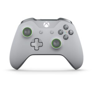 Microsoft Wireless Controller - Grey/Green - Xbox One