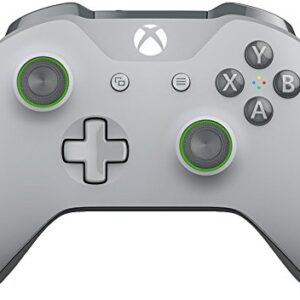 Microsoft Wireless Controller - Grey/Green - Xbox One