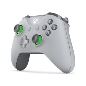 Microsoft Wireless Controller - Grey/Green - Xbox One