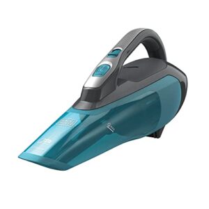 black+decker dustbuster advancedclean cordless wet/dry handheld vacuum, titanium (hlwva325j21)