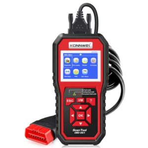 konnwei kw850 professional obd2 scanner auto code reader diagnostic check engine light scan tool for obd ii cars after 1996(original)