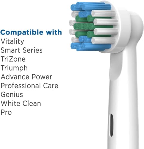 Electric Toothbrush Replacement Heads 16 Pack/Compatible Oral B Braun Replacement Brush Heads/Compatible Oral B Replacement Brush Heads