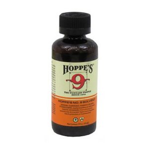 Hoppes 9 Gun Bore Cleaner, Precision Oil, Cotton Patches for 9mm.357.38.40.45 Caliber Gun Cleaning Kit