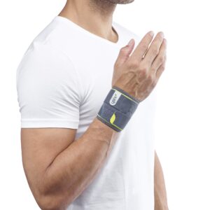 Push Sports Wrist Support Brace for Sports & Athletics - Relieve Pain from Tendonitis, Sports Fractures (Left) - Wrist Support Weight Lifting, Wrist Support Brace, Wrist Brace for Weightlifting