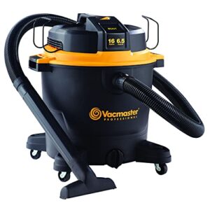 vacmaster professional - wet/dry vac, 16 gallon, beast series, 6.5 hp 2-1/2" hose (vjh1612pf0201), black