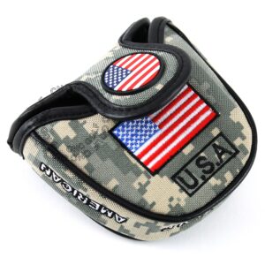 heavy duty usa military mallet putter cover headcover for scotty cameron taylormade odyssey 2ball