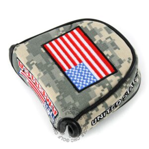 HEAVY DUTY USA Military Mallet Putter Cover Headcover For Scotty Cameron Taylormade Odyssey 2ball