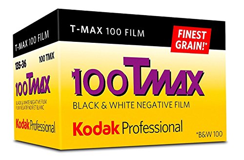 Kodak Professional 100 Tmax Black and White Negative Film (ISO 100) 35mm 36 Exposures 3-Pack