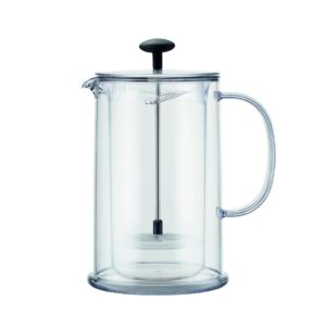 bodum 1608-10 thermia double wall coffee and tea press, 12.6 x 17.9 x 23.8 cm,transparent