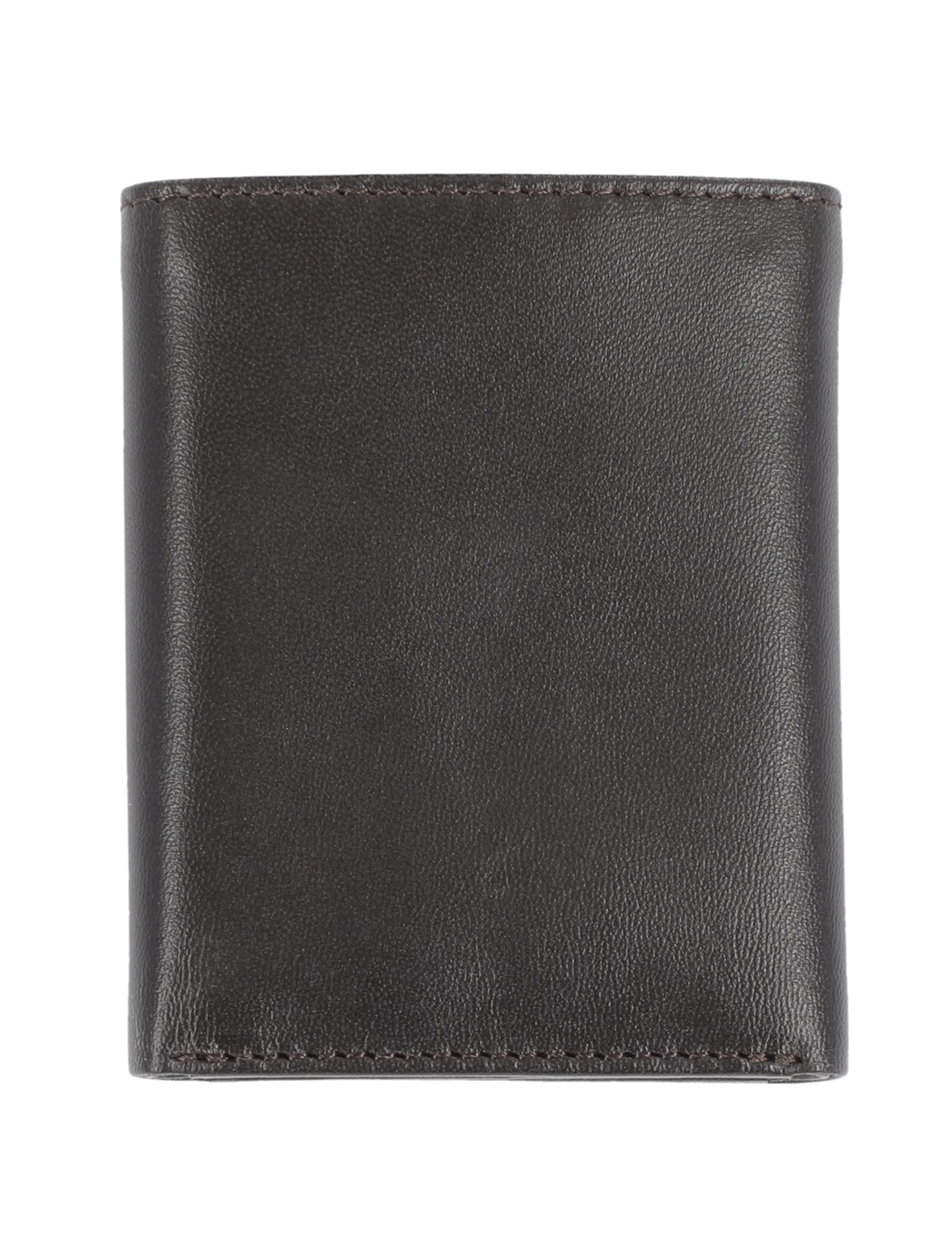 Steve Madden mens Rfid Trifold Wallet With Id Window, Brown, One Size