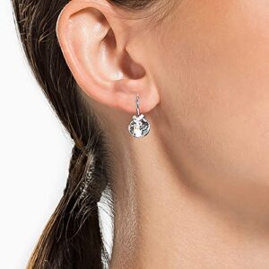 Swarovski Bella Pierced Earrings White One Size