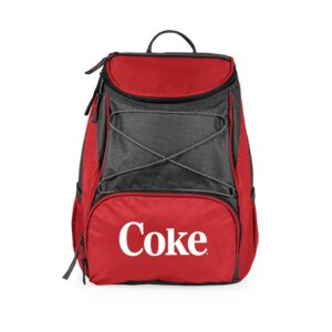 oniva - a picnic time brand coca-cola ptx backpack cooler, soft cooler backpack, insulated lunch bag