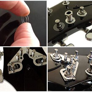 The String Butler V3 Standard (Black and Silver) - Best Guitar Upgrade to Improve Tuning Stability