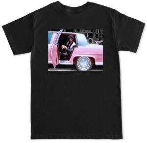 ftd apparel men's pinky t shirt - xl black