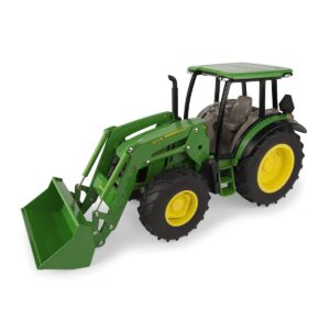 tomy 1/16 john deere 5125r with loader imaginative play for ages 3 to 12