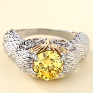 Ginger Lyne Collection Owl Ring Size 12