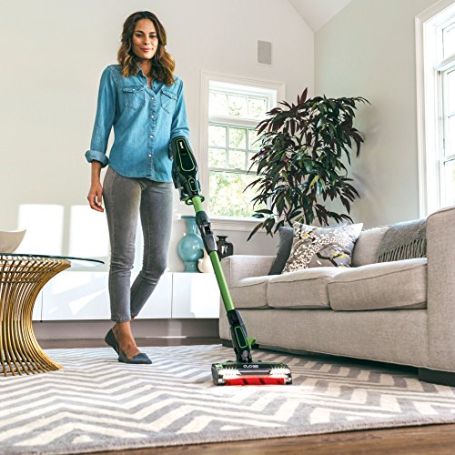 Shark DuoClean Cordless Ultra-Light Vacuum IONFlex, 13.4 in L x 10.2 in W x 45.9 in H, Grasshopper Green