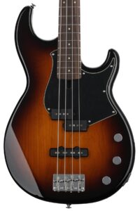 yamaha bb434 bb-series bass guitar, tobaccobrown sunburst