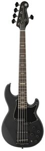 yamaha bb735a bb-series 5-string bass guitar, translucent matte black