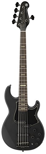 Yamaha BB735A BB-Series 5-String Bass Guitar, Translucent Matte Black