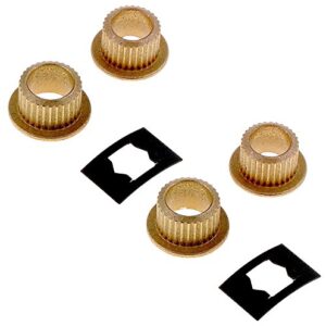 APDTY 814376 Door Hinge Pin and Bushing Kit - 2 Pins, 4 Bushings, 2 Clips Replaces 93356553