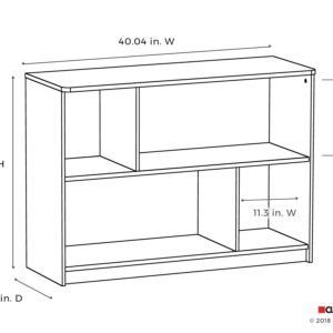 ClosetMaid 1498 KidSpace 2-Tier Horizontal Storage Shelf, White