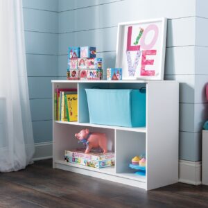 ClosetMaid 1498 KidSpace 2-Tier Horizontal Storage Shelf, White