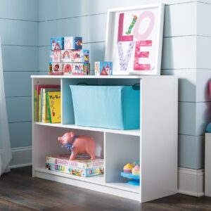 ClosetMaid 1498 KidSpace 2-Tier Horizontal Storage Shelf, White