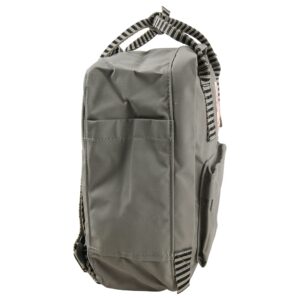 Fjallraven Women's Kanken Mini Backpack, Fog/Striped, One Size