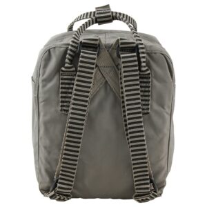 Fjallraven Women's Kanken Mini Backpack, Fog/Striped, One Size