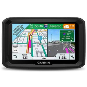 garmin dezl 580 lmt-s, truck gps navigator with 5-inch display, free lifetime map updates, live traffic and weather