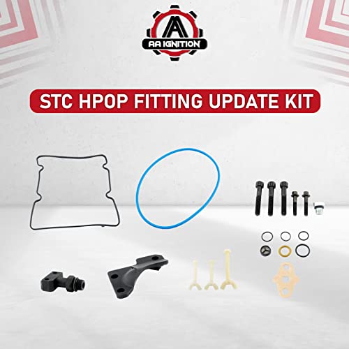 6.0 Powerstroke Diesel STC Fitting HPOP High Pressure Oil Pump Kit Replaces 4C3Z9B246F Fit for Ford E-350 E-450 F-250 F-350 F-450 F-550