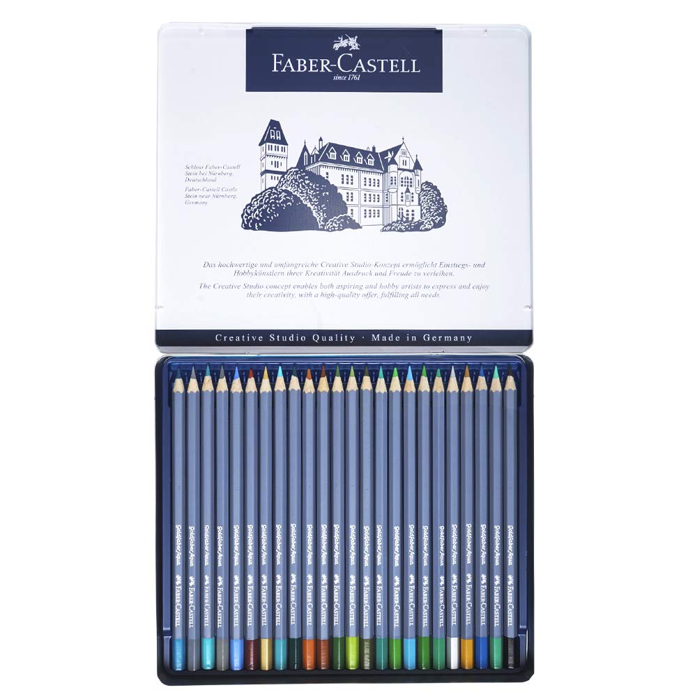 Faber-Castell Creative Studio Goldfaber Watercolor Pencils (48Count)