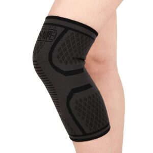 wosawe knee compression brace support sleeve for running, training, cycling, joint pain relief,injury recovery - single