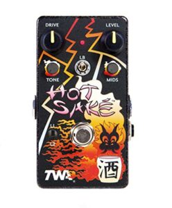 twa hot sake overdrive/distortion guitar effects pedal (hs-02)