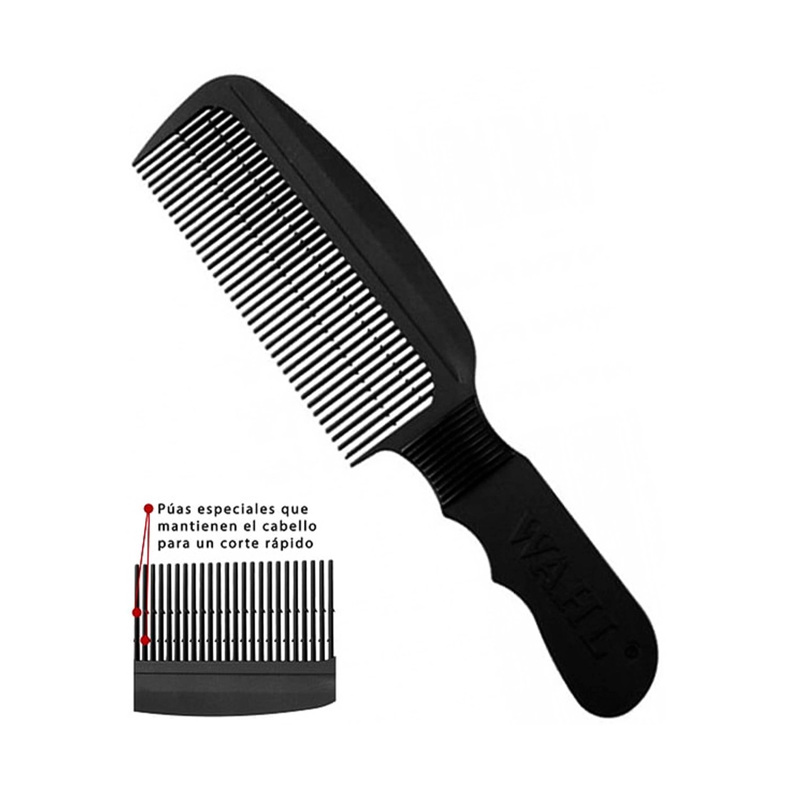 Wahl Professional New Flat Top Comb Black #3329 - Great for Professional Stylists and Barbers