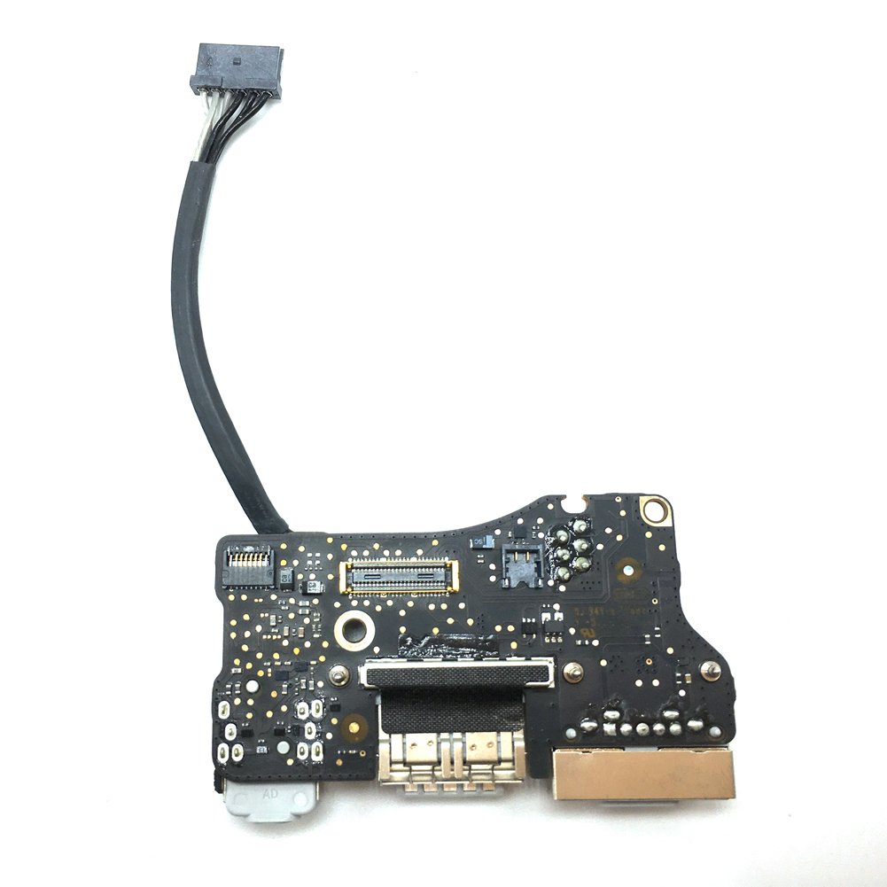 Padarsey New Replacment DC-IN Jack I/O Board fit Compatible For MacBook Air 13" A1466 MD760 820-3455-A (Mid 2013, Early 2014)